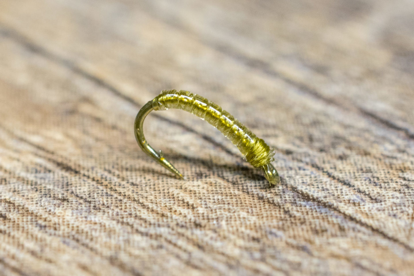 Pale Olive Larva - Tailwater Junkie