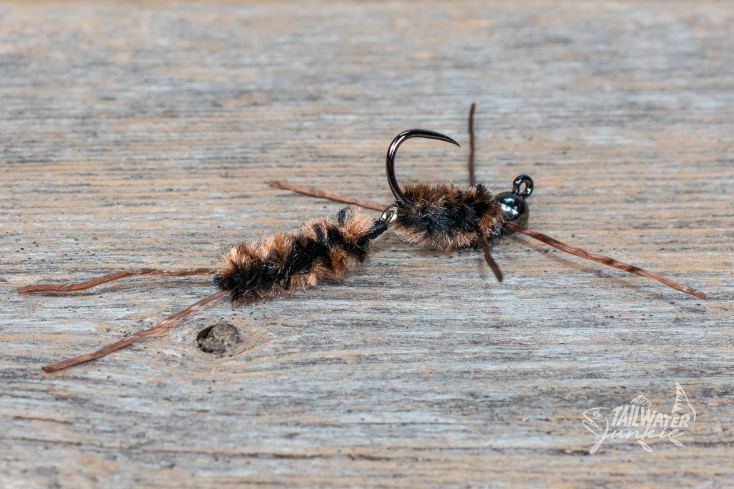 Articulated Pat's Rubber Leg Jig (3 Pack) - Tailwater Junkie